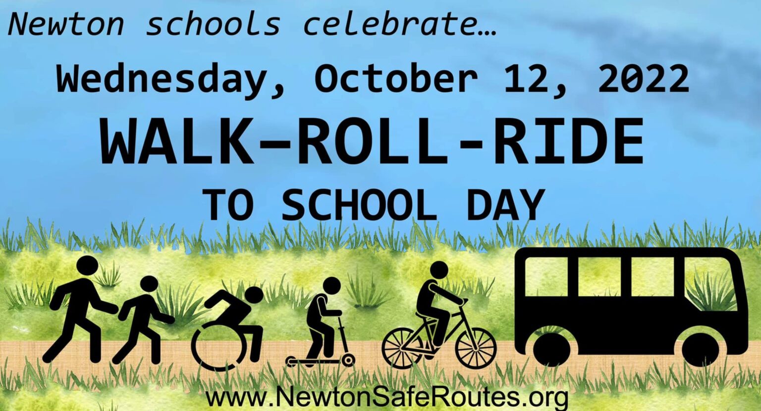WALK – ROLL – RIDE to School Day: NEXT Wednesday 10/12! | Bigelow PTO