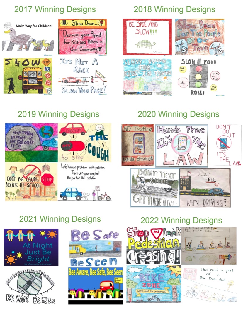 Yard Sign Contest: Slow Down Near Schools | Bigelow PTO